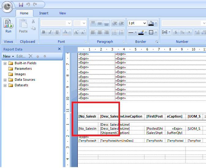 Dynamics NAV Reports: Find Getdata Function With Report Builder | NAVfreak