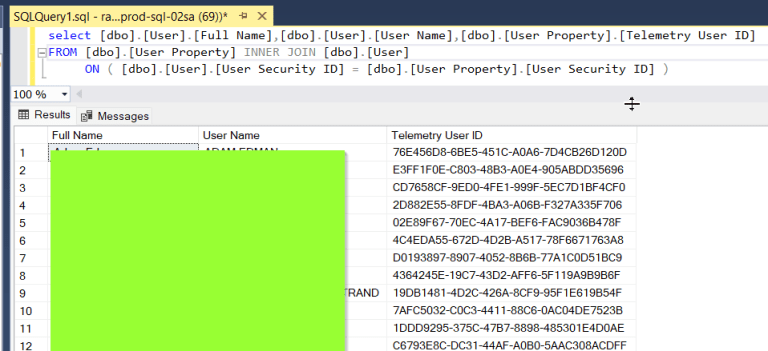 How to Find a User From the User Telemetry ID | NAVfreak
